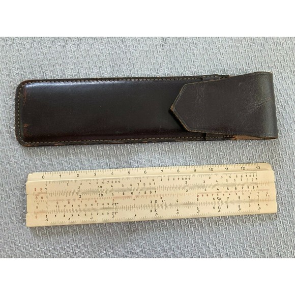 Office | Thoma Company Nestler Nr 11 R Mini Slide Rule In Leather Case ...